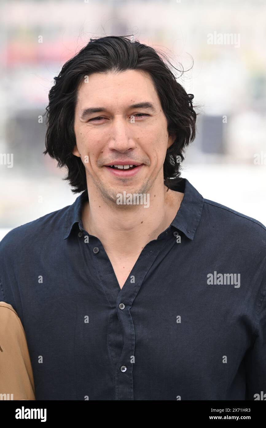 Adam Driver, during a photocall for the film Megalopolis during the ...