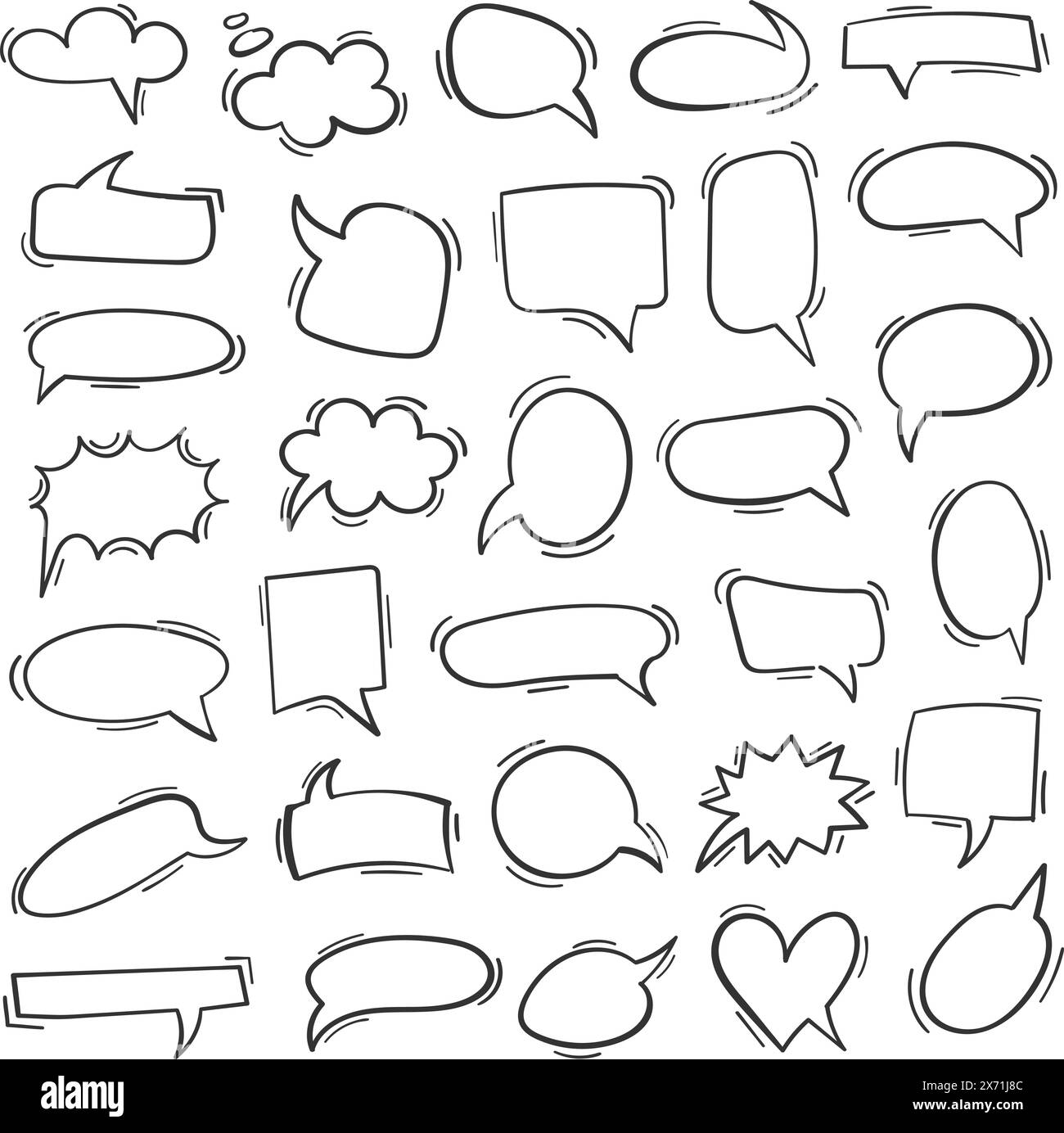 Dialogue bubble in hand Cut Out Stock Images & Pictures - Alamy