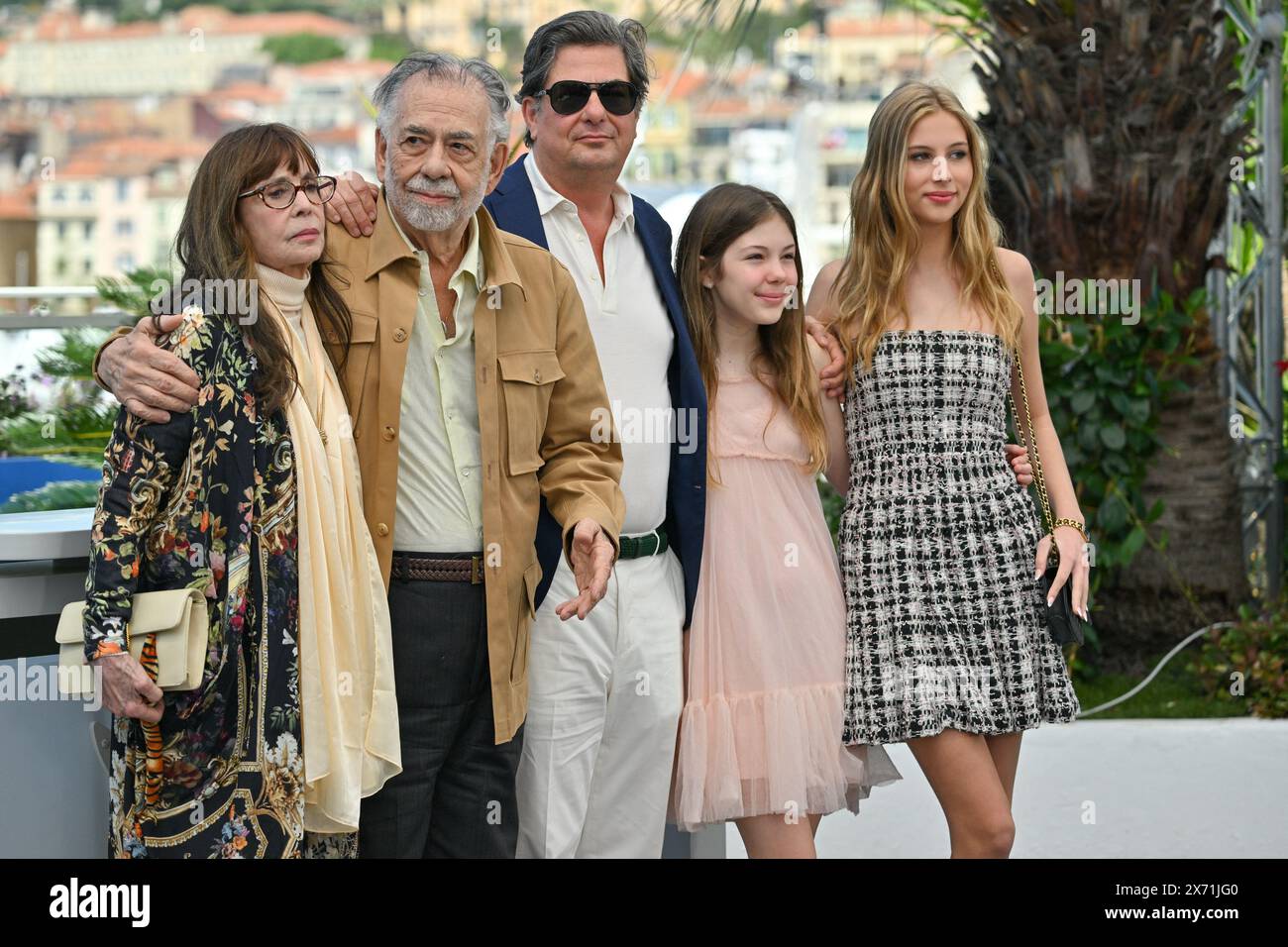 Cannes, France. 17th May, 2024. Talia Shire, Francis Ford Coppola ...
