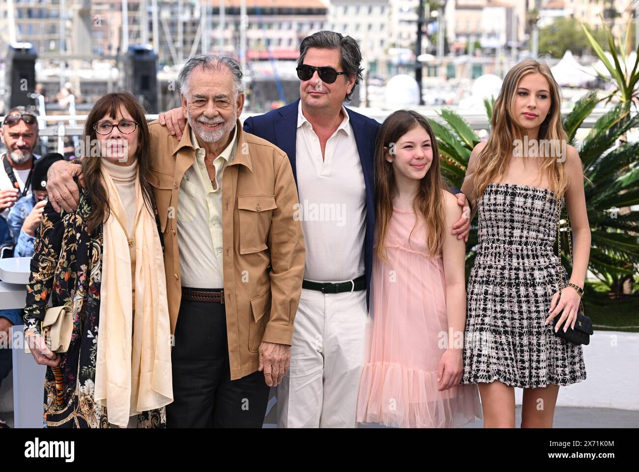Cannes, France. May 17th, 2024. Talia Shire, Francis Ford Coppola ...