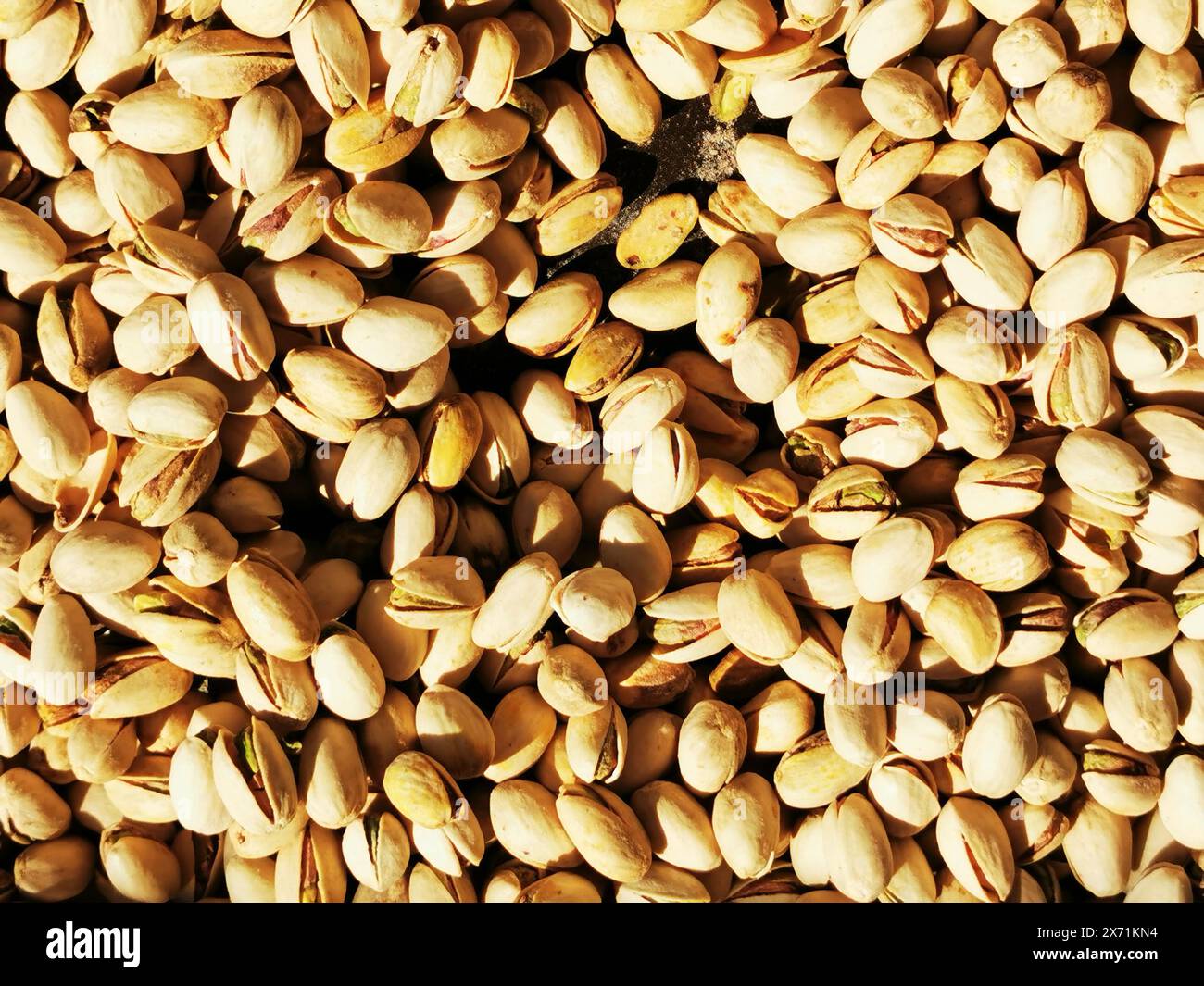 fresh pistachio texture as very nice natural food background Stock ...