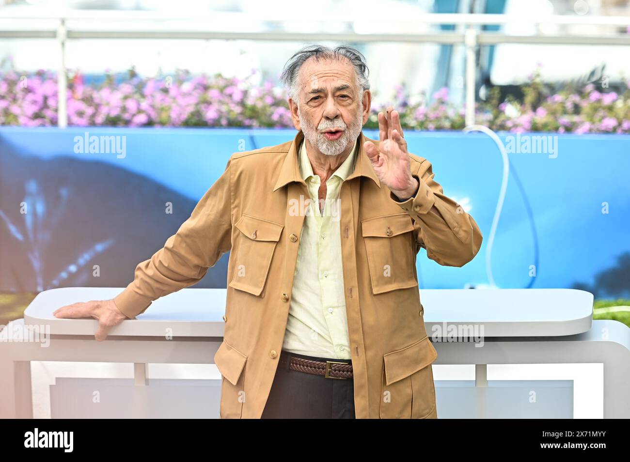Cannes, France. 17th May, 2024. Francis Ford Coppola attends the ...