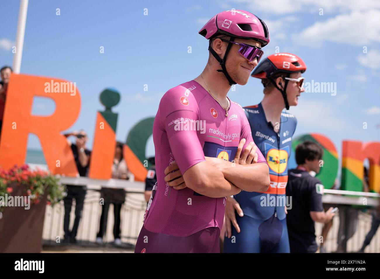 Riccione, Italia. 17th May, 2024. Milan Jonathan (Team Lidl - Treck ...