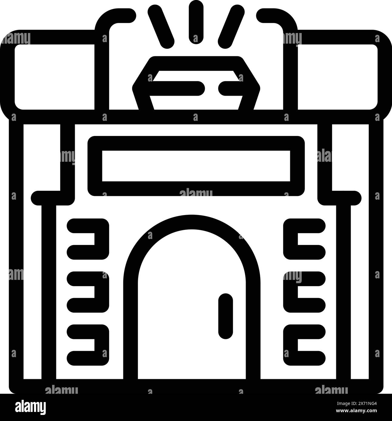 Fire brigade base Stock Vector Images - Alamy