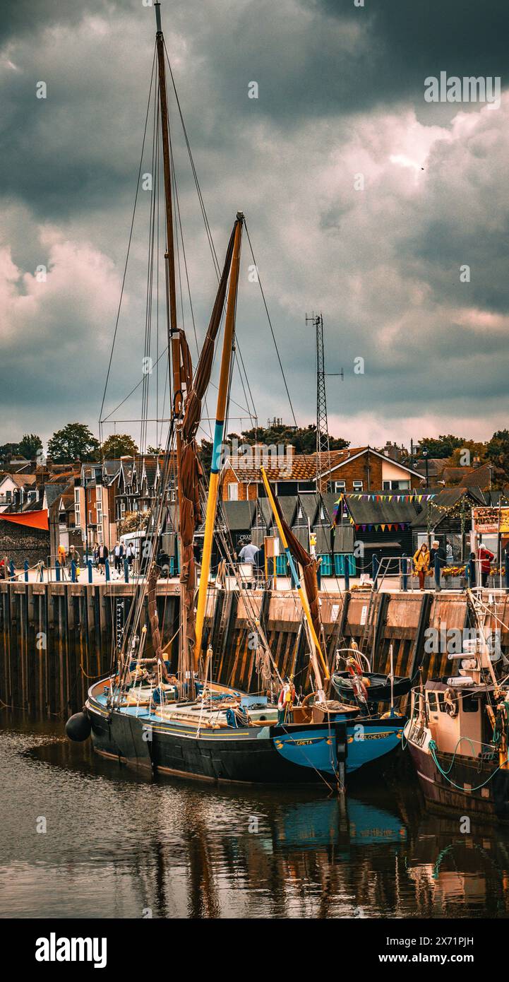 Barge sailing in sea hi-res stock photography and images - Alamy