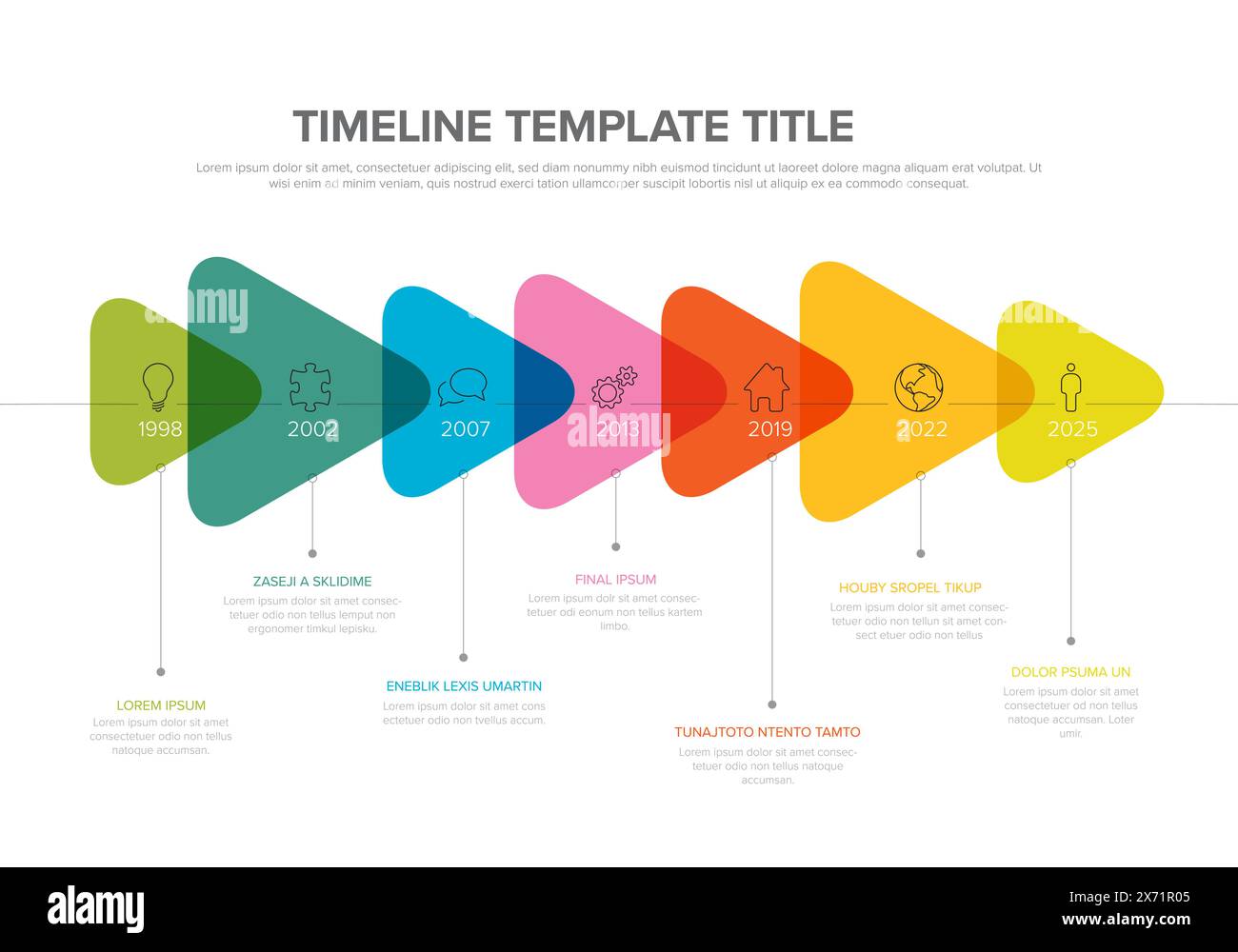 Development milestones Stock Vector Images - Alamy