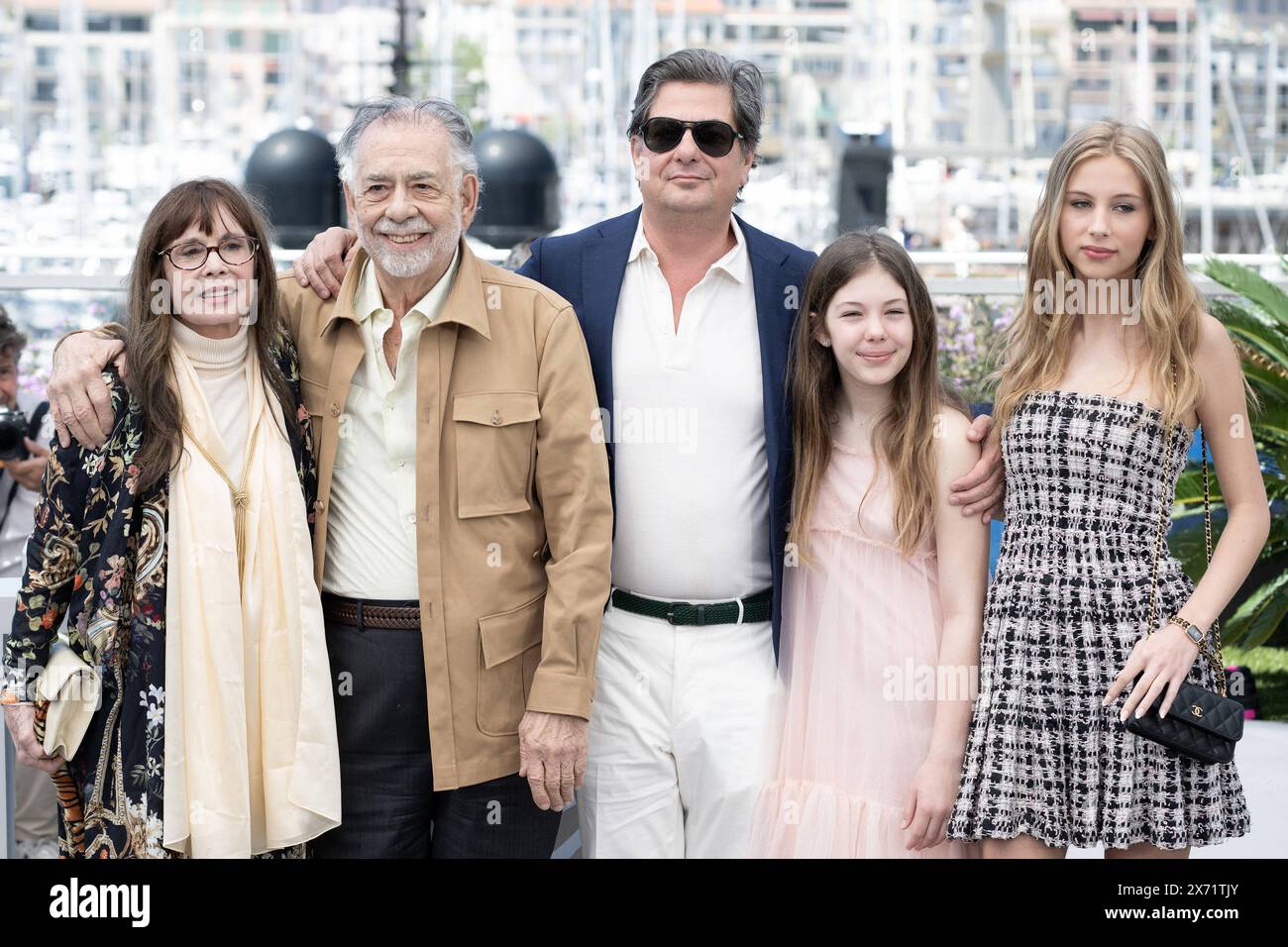 Cannes, France. 17th May, 2024. Talia Shire, Director Francis Ford ...
