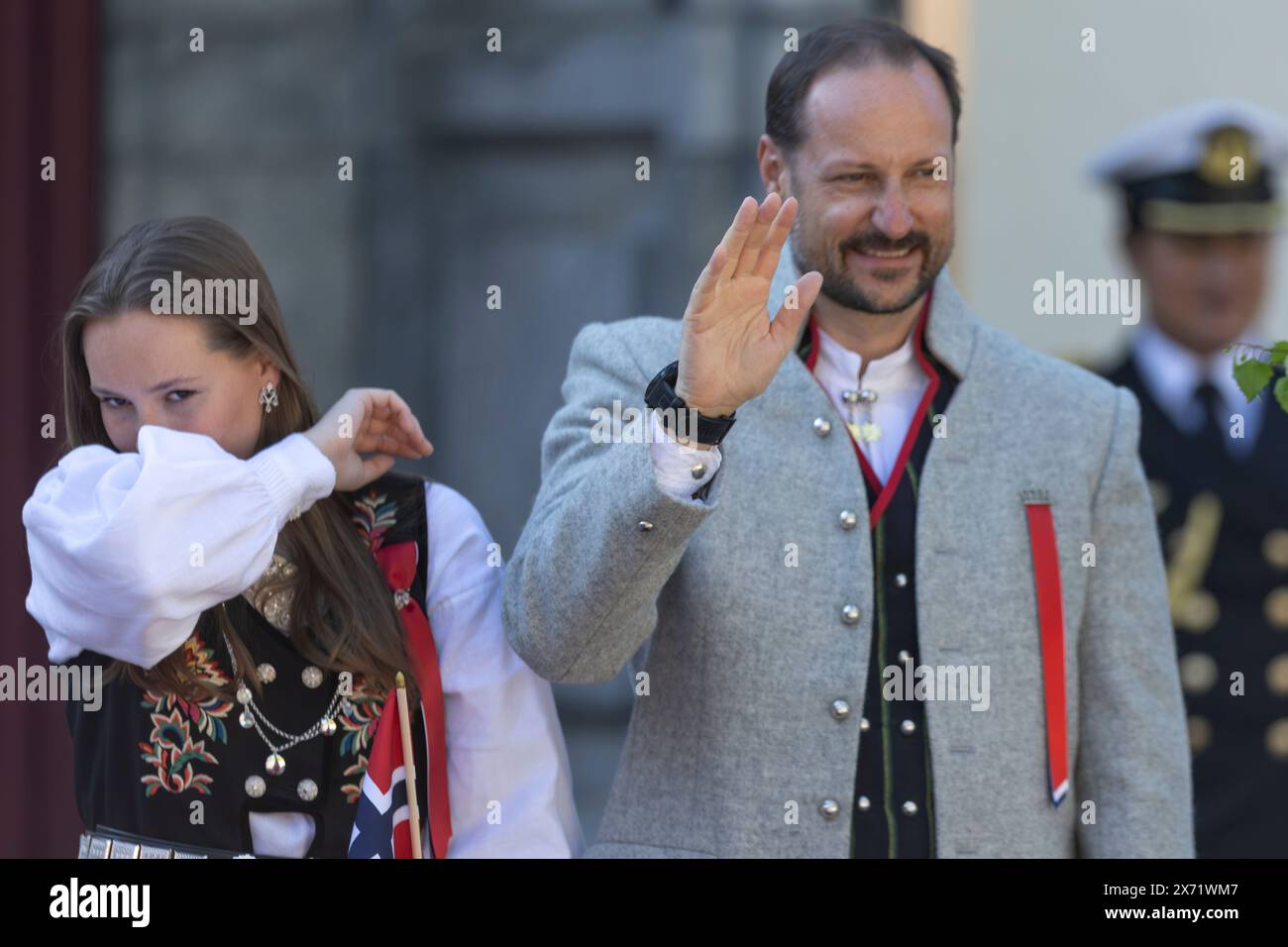 Oslo, Norway 17 May 2024 Princess Ingrid Alexandre of Norway, Crown ...