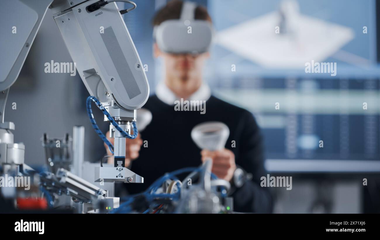 Student Developer Writing Code and Testing Interface of Bionic Hand ...