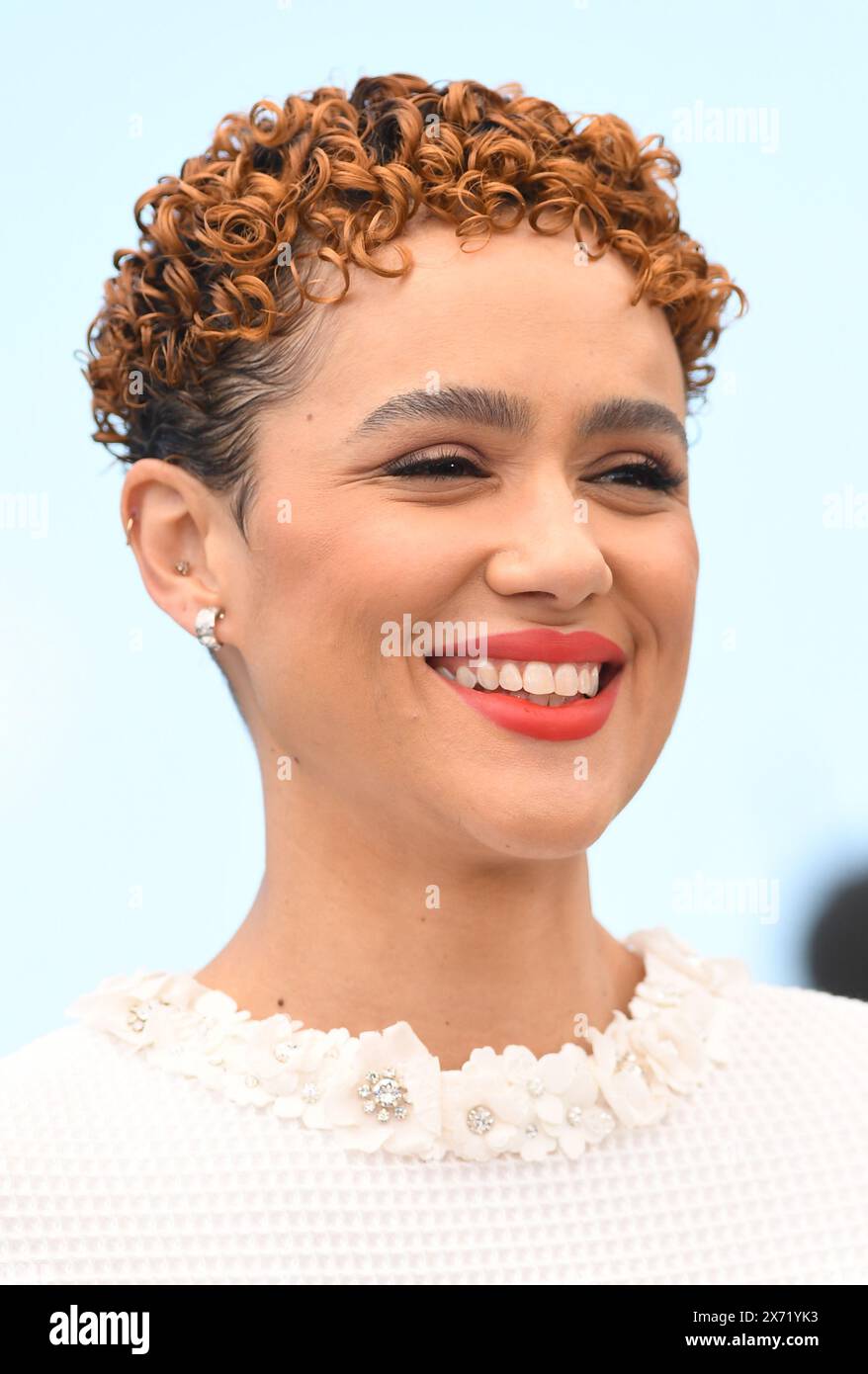 Cannes, France. 17th May, 2024. British actress Nathalie Emmanuel ...