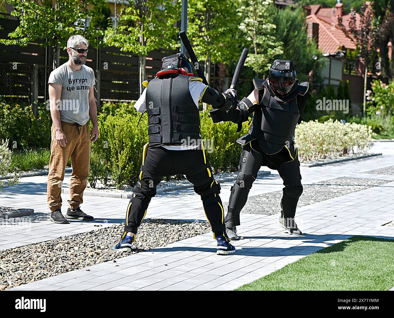 LVIV, UKRAINE - MAY 16, 2024 - Patients of the Superhumans ...