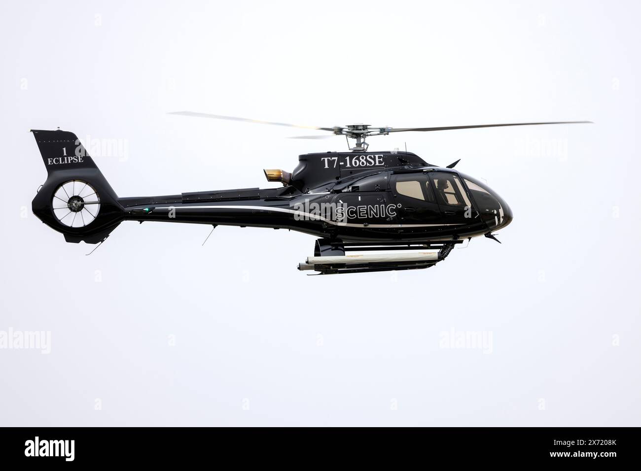 Airbus Helicopters H130 (REG: T7-168SE) coming in for landing at the ...