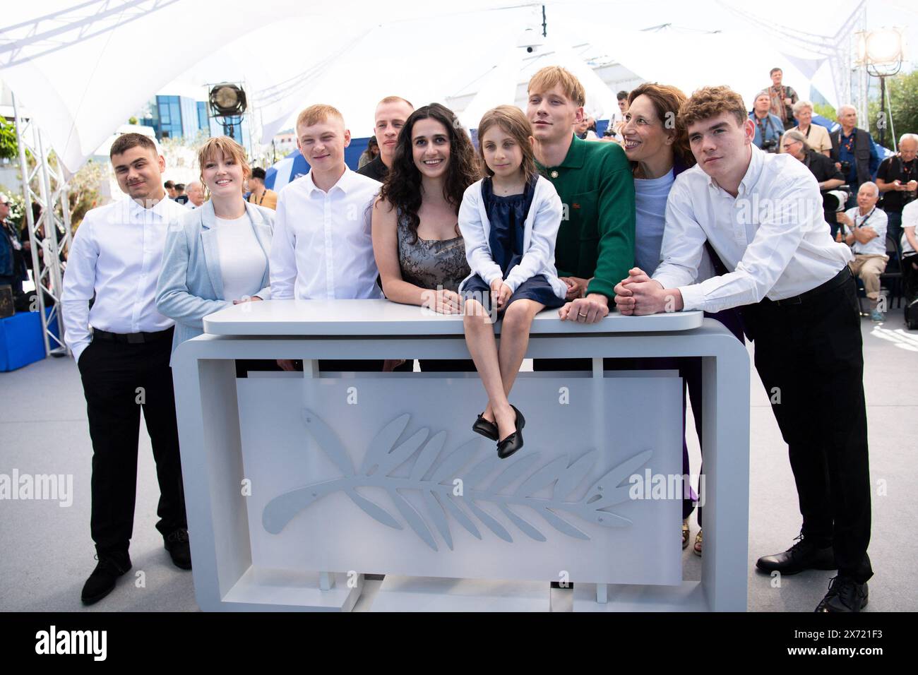 Cannes, France. 17th May, 2024. Cannes, France on May 17, 2024. Armand Sancey Richard, Muriel ...