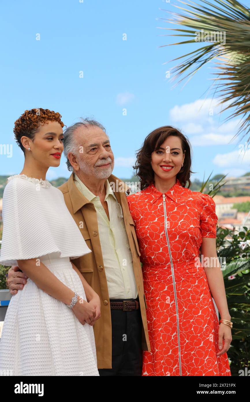 Cannes, France. 17th May, 2024. Nathalie Emmanuel, director Francis ...