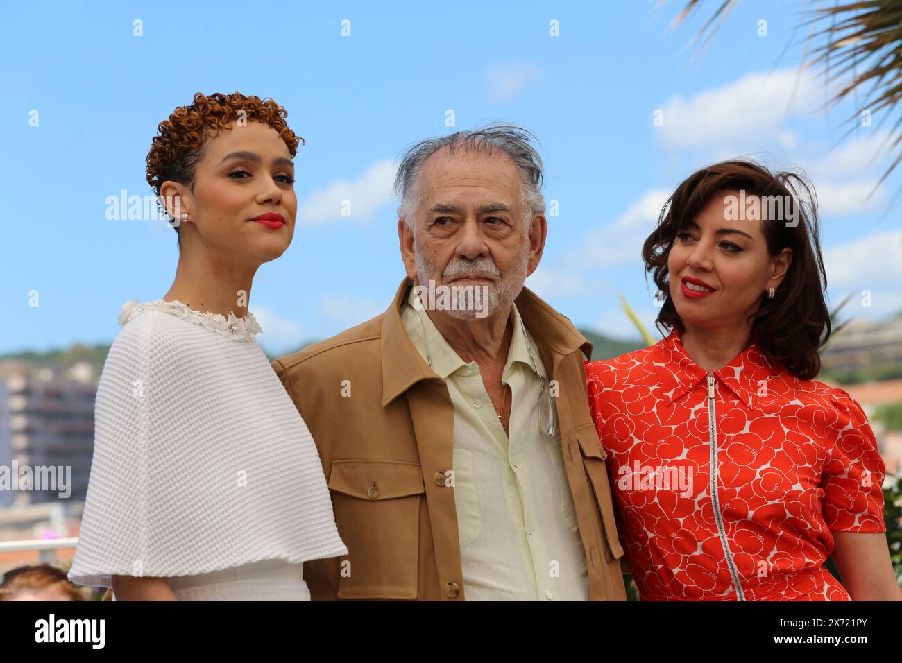 Cannes, France. 17th May, 2024. Nathalie Emmanuel, director Francis ...