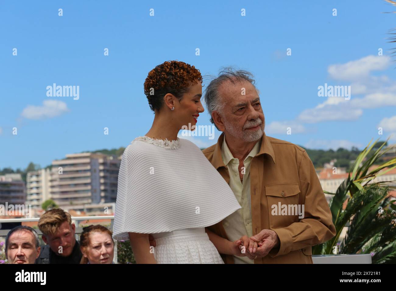 Cannes, France. 17th May, 2024. Nathalie Emmanuel and director Francis ...
