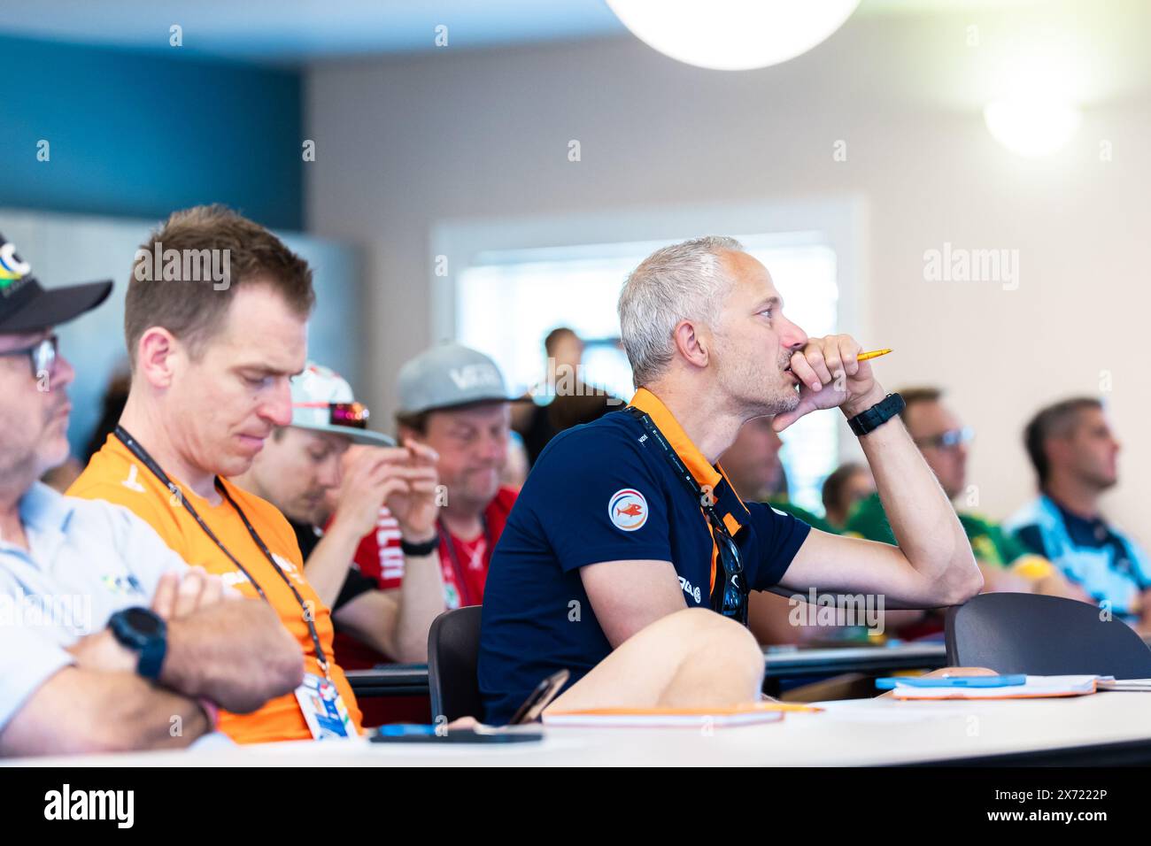 Rock Hill, USA. 16th May, 2024. Picture by Alex Whitehead/SWpix.com - 16/05/2024 - Cycling ...