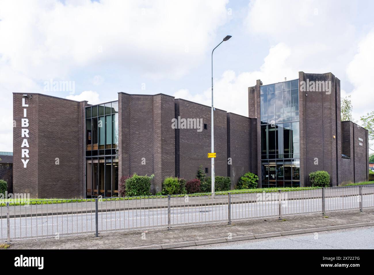 The library in town centre of Winford Cheshire UK Stock Photo - Alamy