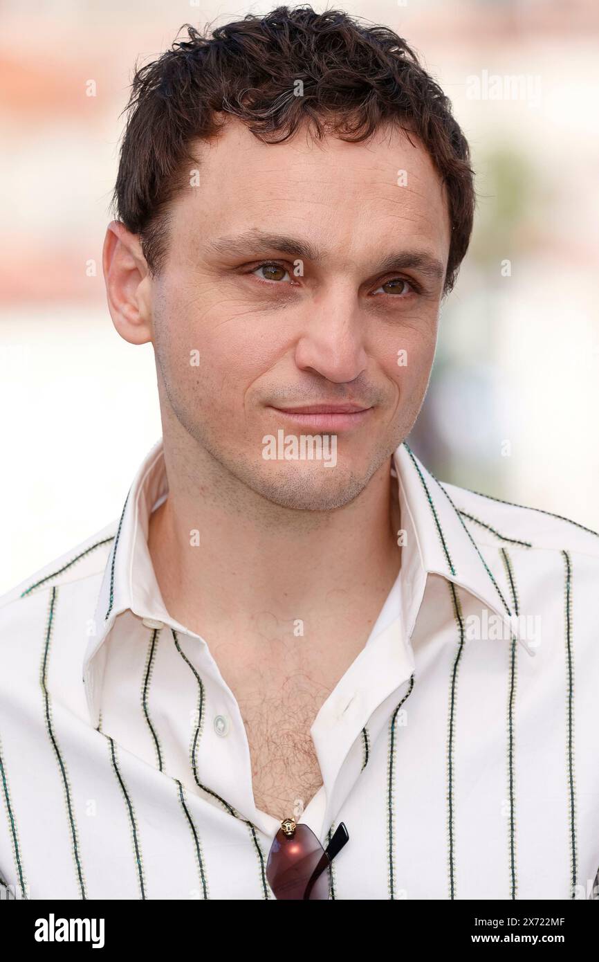 Franz Rogowski attends the photo call of 'Bird' during the 77th Cannes ...