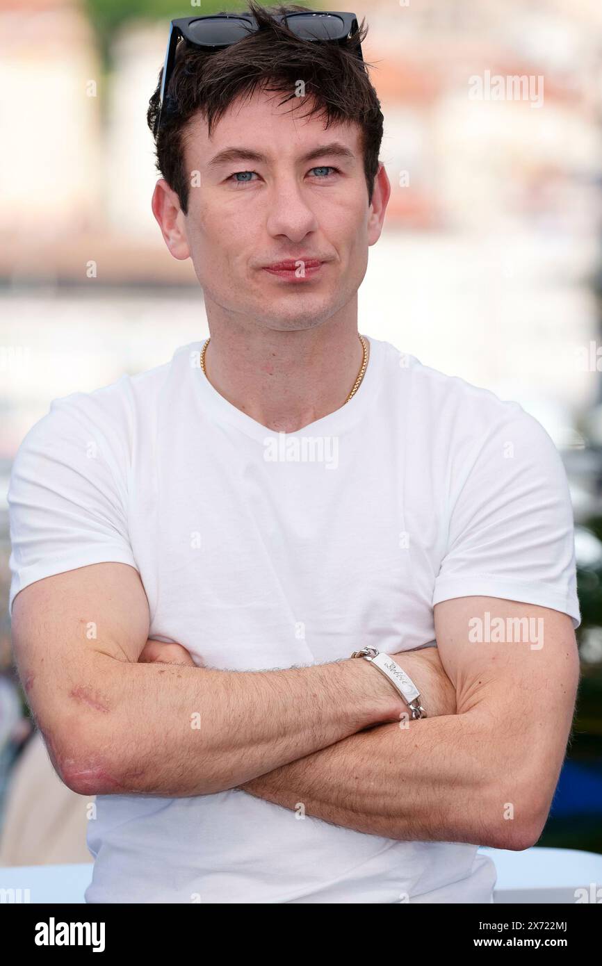 Barry Keoghan attends the photo call of 'Bird' during the 77th Cannes ...