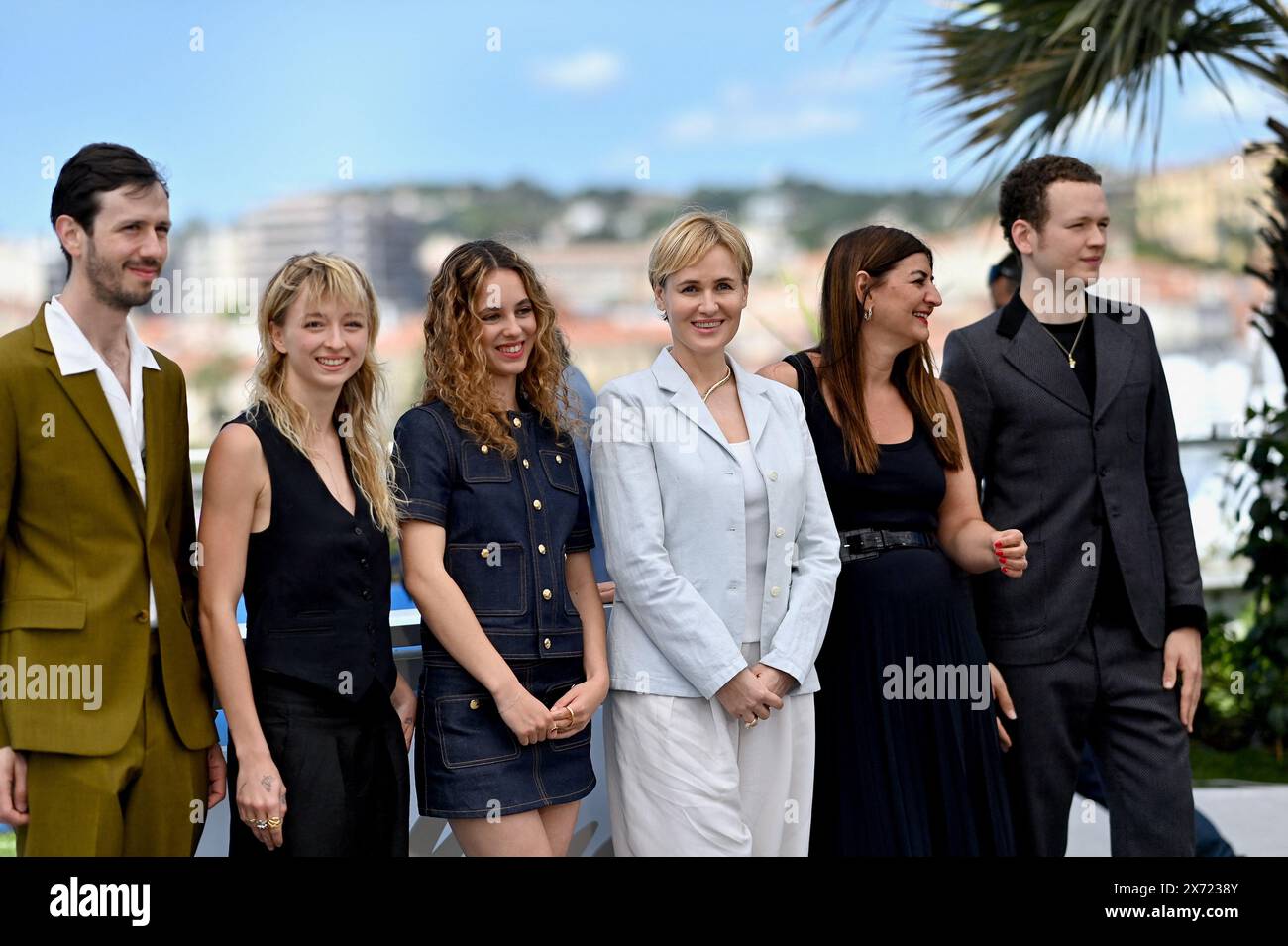Cannes, France. 16th May, 2024. Richard Sears, Eva Galmel, Tess ...
