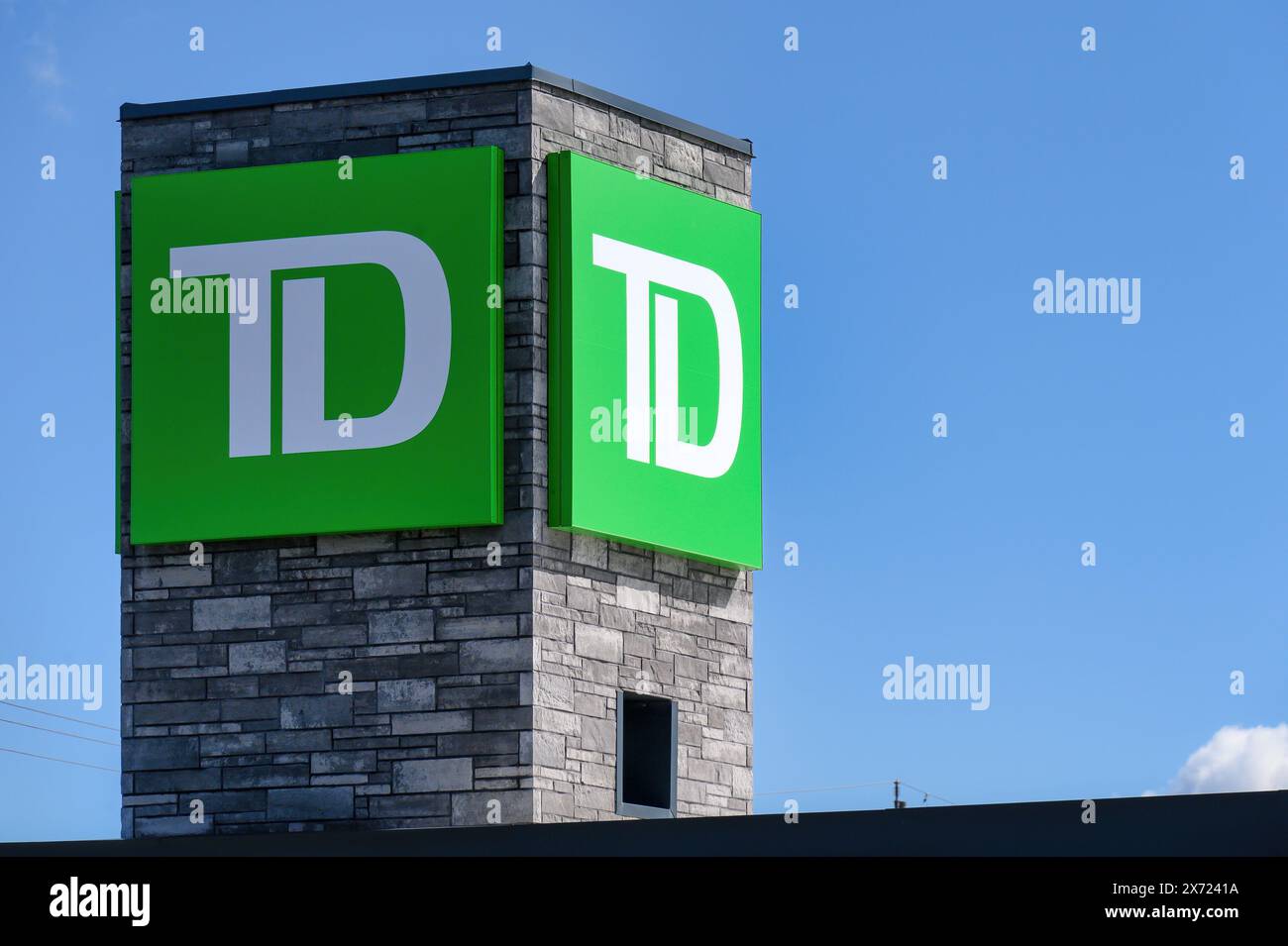 Toronto dominion td bank logo hi-res stock photography and images - Alamy