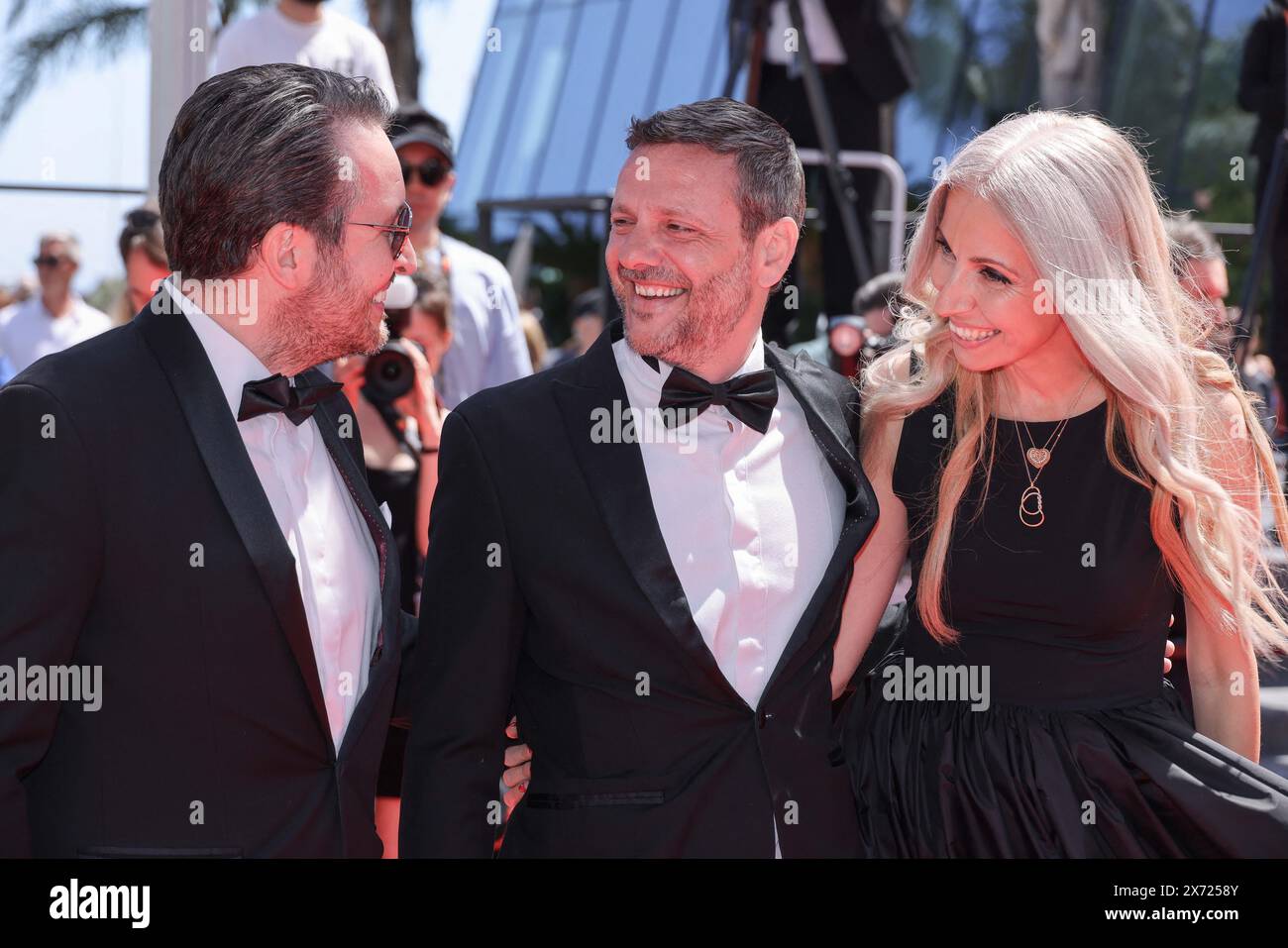 Cannes, France. 17th May, 2024. Bogdan Dumitrache, Emanuel Parvu ...