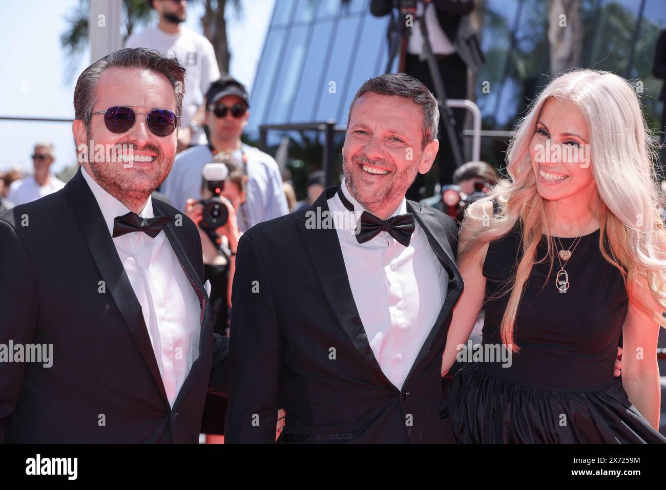 Cannes, France. 17th May, 2024. Bogdan Dumitrache, Emanuel Parvu ...
