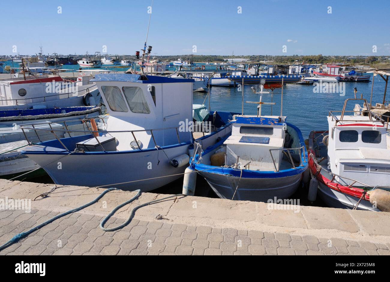 Italy, Sicily, Portopalo di Capo Passero (Siracusa Province); local ...