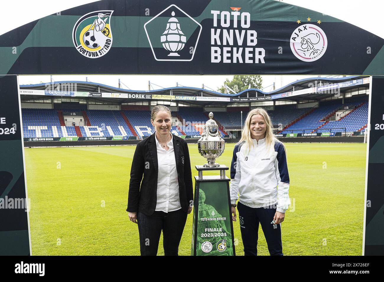 Tilburg, Netherlands. 17th May, 2024. TILBURG - 17-05-2024. Koning ...