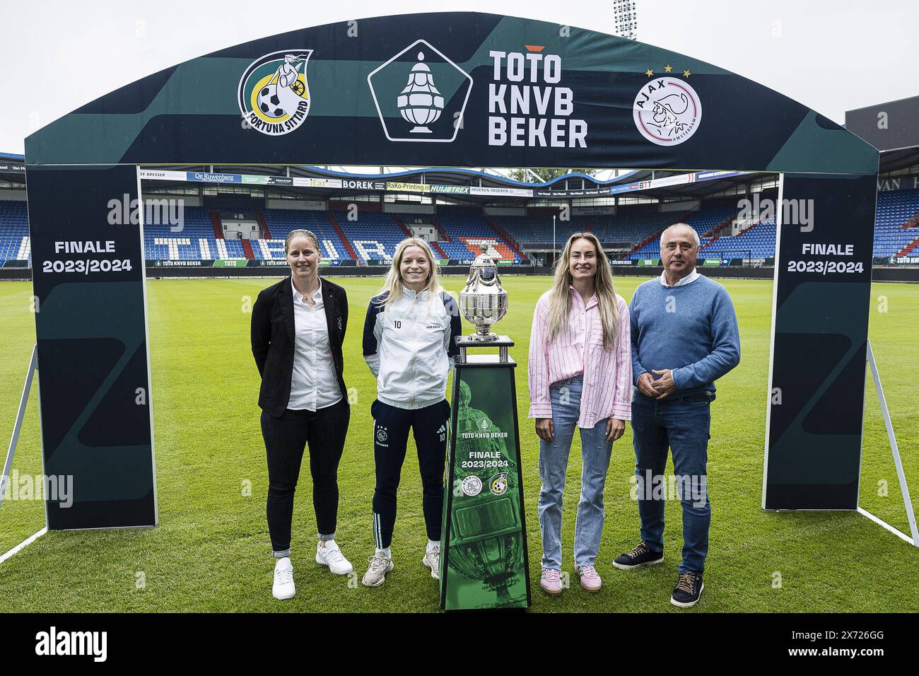 Tilburg, Netherlands. 17th May, 2024. TILBURG - 17-05-2024. Koning ...