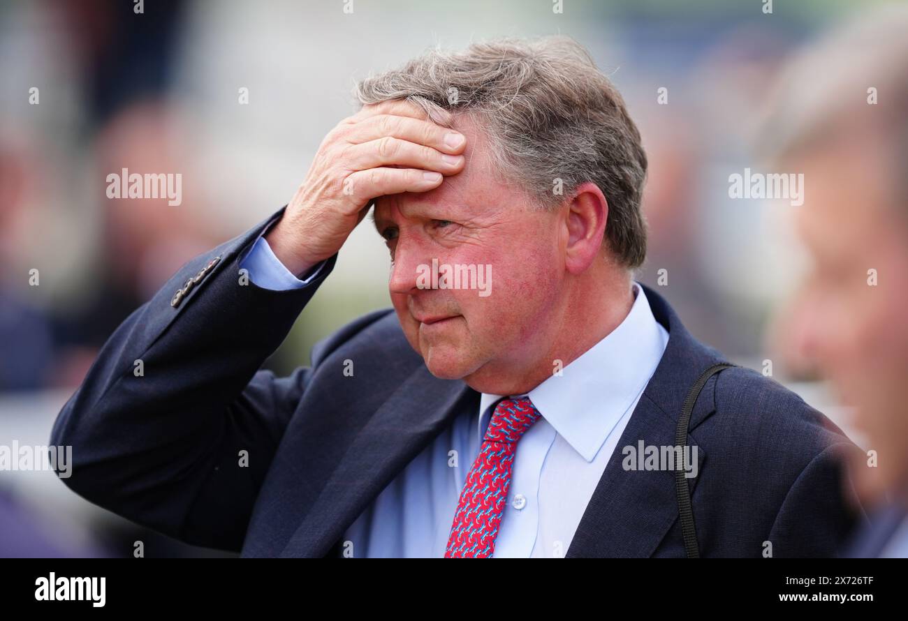 Trainer Tim Easterby on day three of the Dante Festival 2024 at York ...