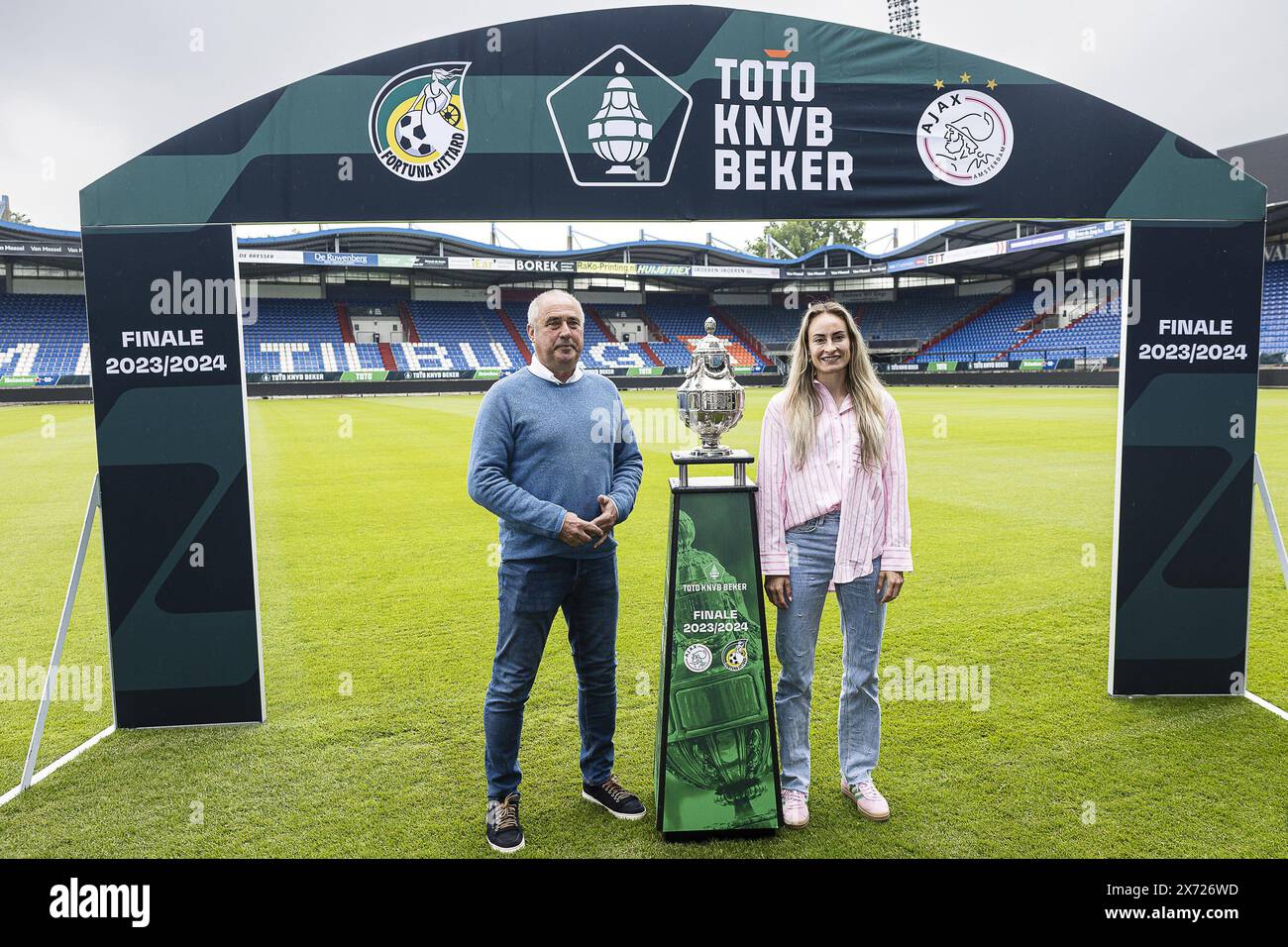 Tilburg, Netherlands. 17th May, 2024. TILBURG - 17-05-2024. Koning ...
