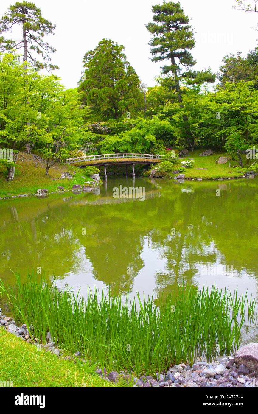 Japan, Kyoto, Imperial Palace, Sento Palace, garden Stock Photo - Alamy