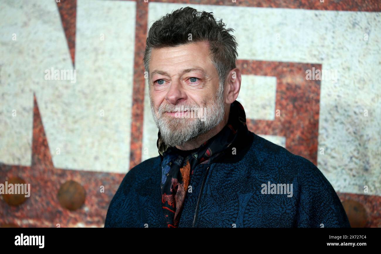 Andy Serkis attends the "Kingdom Of The Planet of the Apes" UK Launch ...