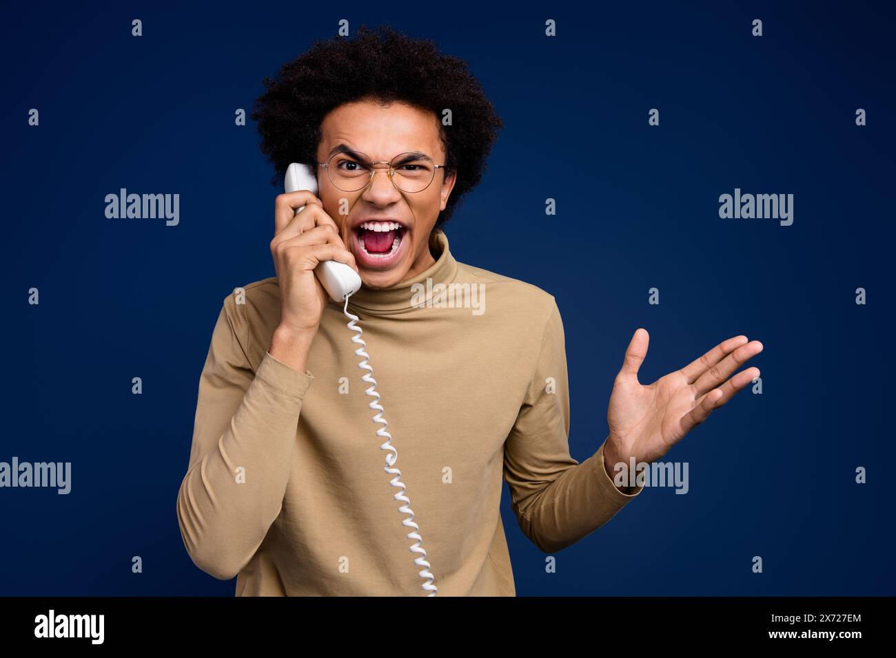 Vintage funny photo argument hi-res stock photography and images - Alamy