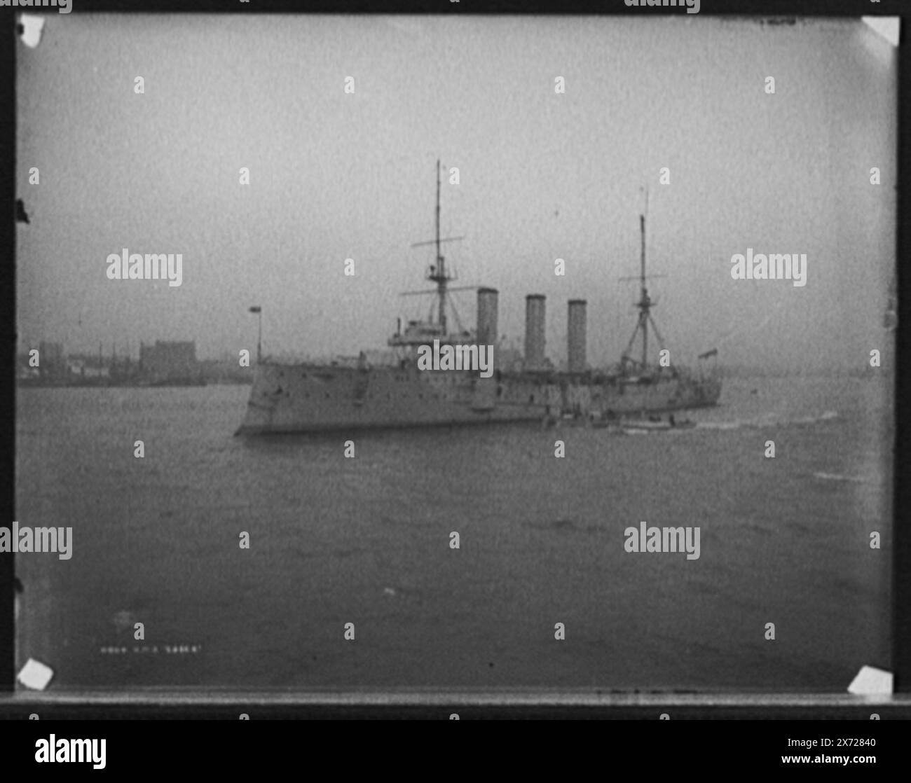 H.M.S. Essex, Detroit Publishing Co. no. 0864., Gift; State Historical ...