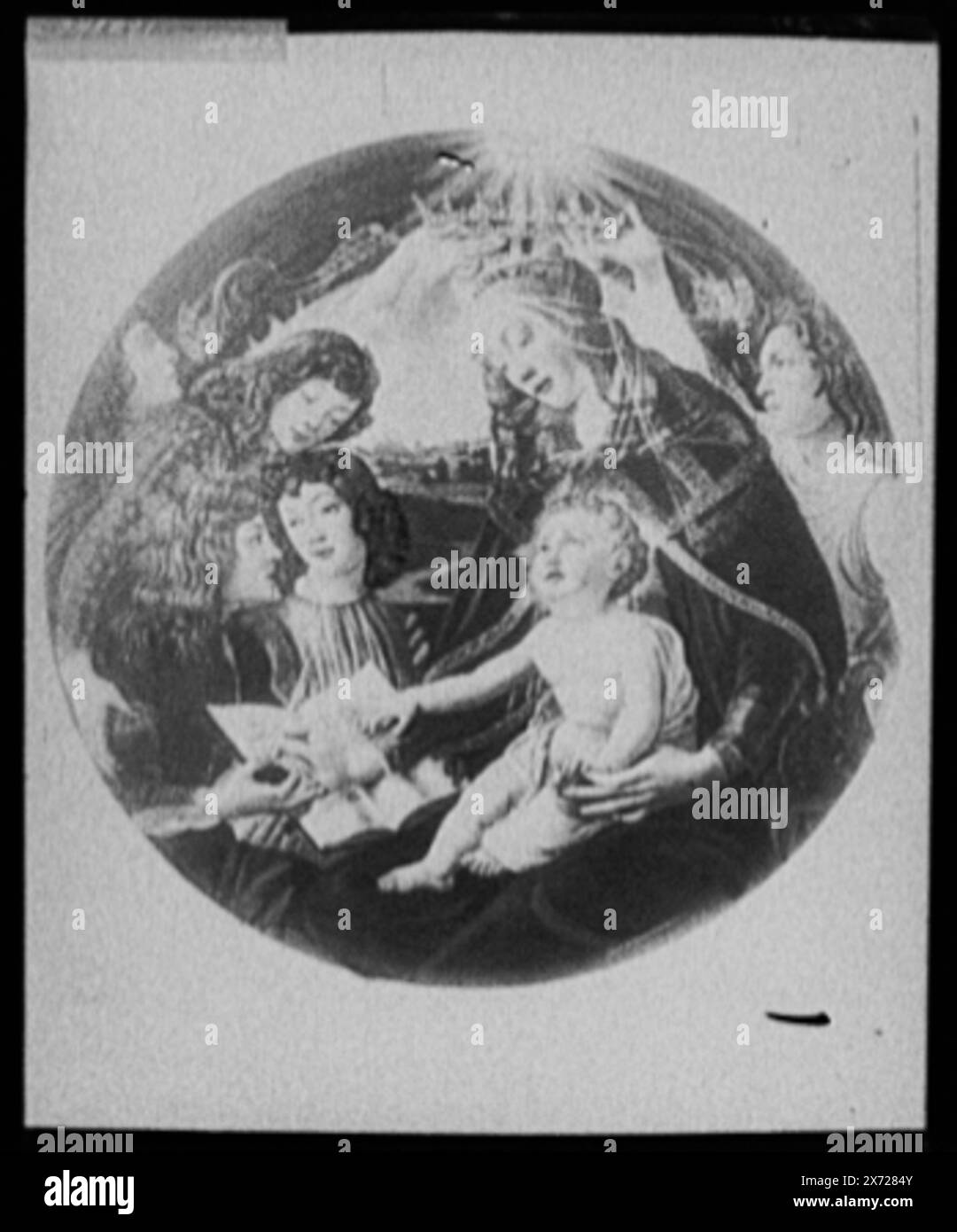 Saint mary and infant jesus Black and White Stock Photos & Images - Alamy
