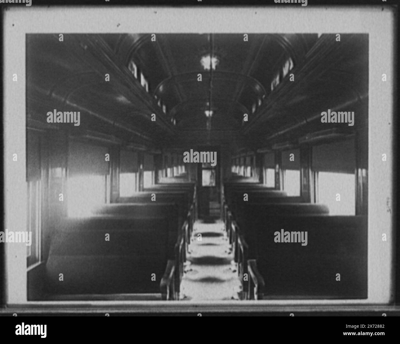 Chicago and Alton Railroad day coach, Title from jacket., Photograph of ...