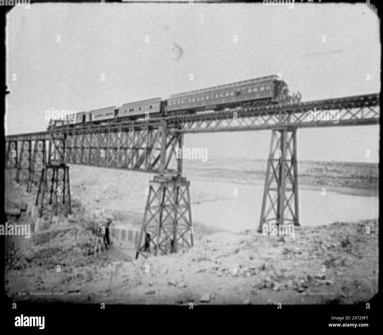 Encarnacion Bridge, F.C.C.M., "Ferrocarril Central Mexicano" on ...