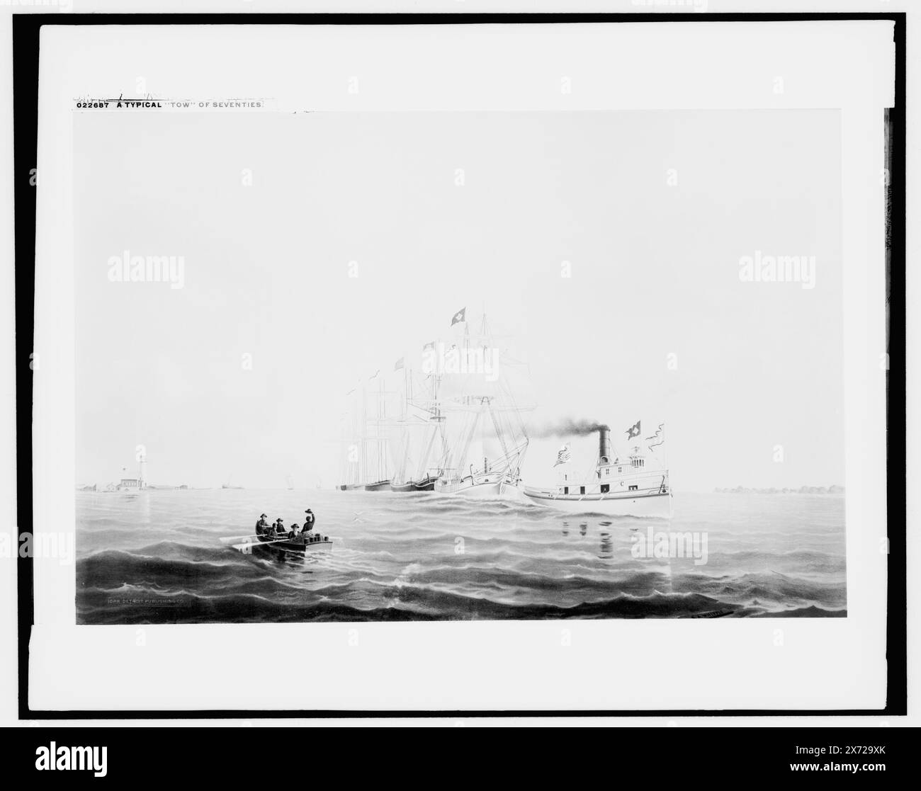 A typical tow of seventies, Photograph of print signed "S.A. Whipple ...