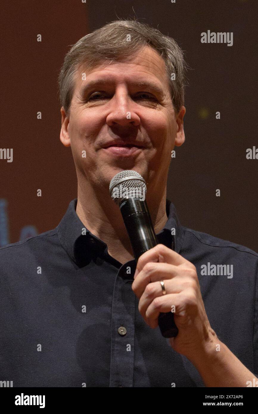 American author and cartoonist Jeff Kinney (Jeffrey Patrick Kinney) is ...