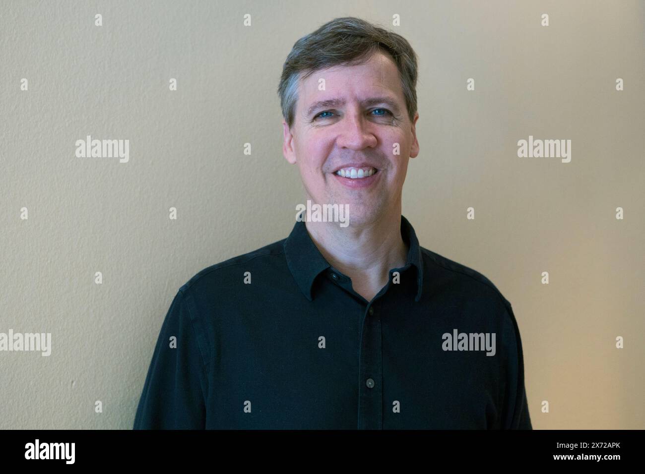 American author and cartoonist Jeff Kinney (Jeffrey Patrick Kinney) is ...