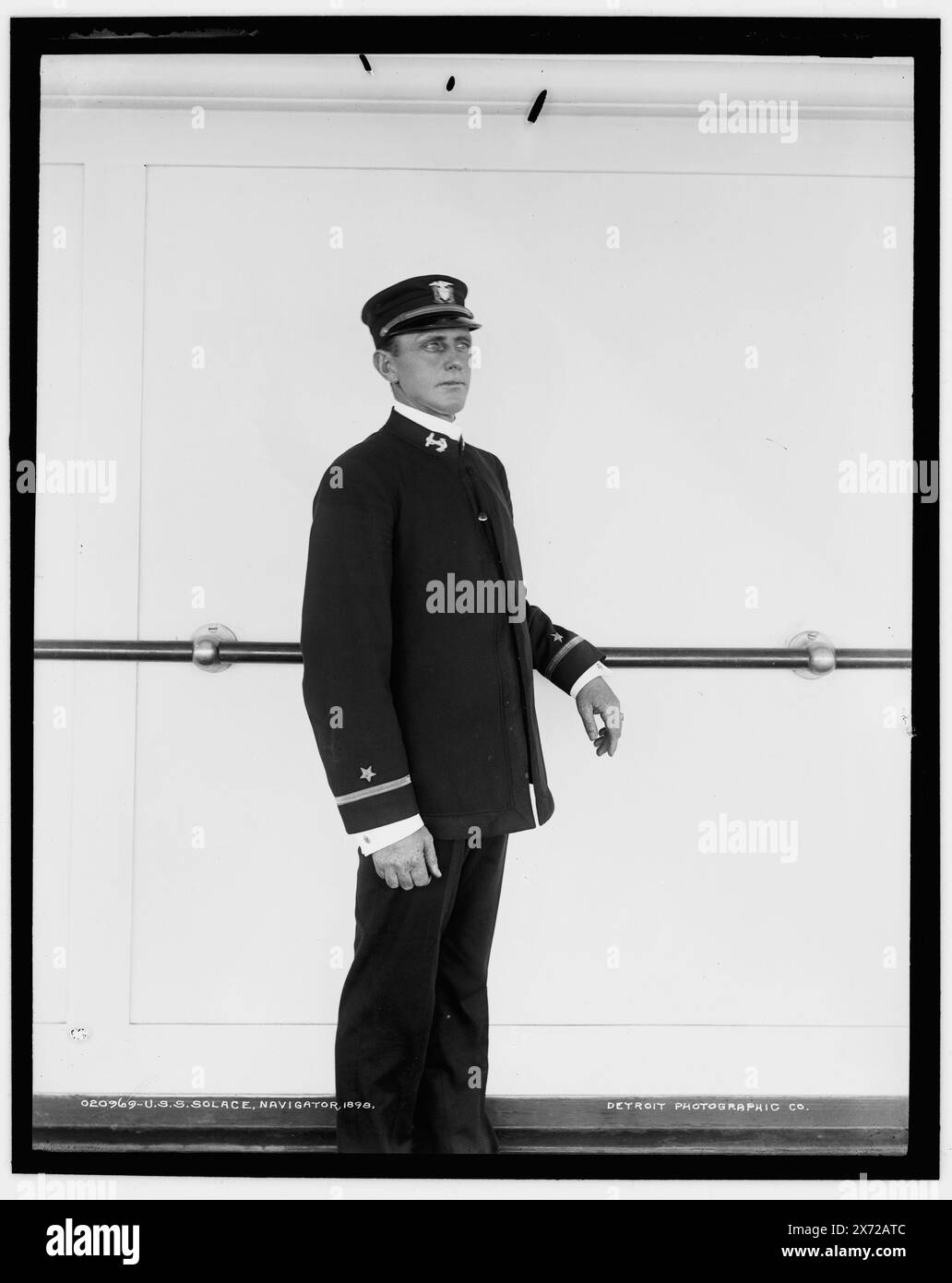 U.S.S. Solace, navigator, Attribution to Hart based on negatives with ...