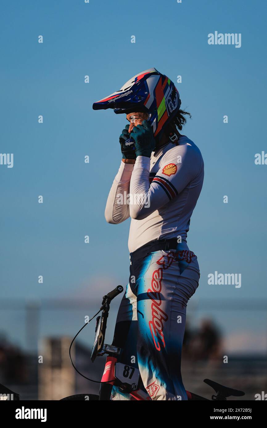 Rock Hill, USA. 16th May, 2024. Picture by Alex Whitehead/SWpix.com ...