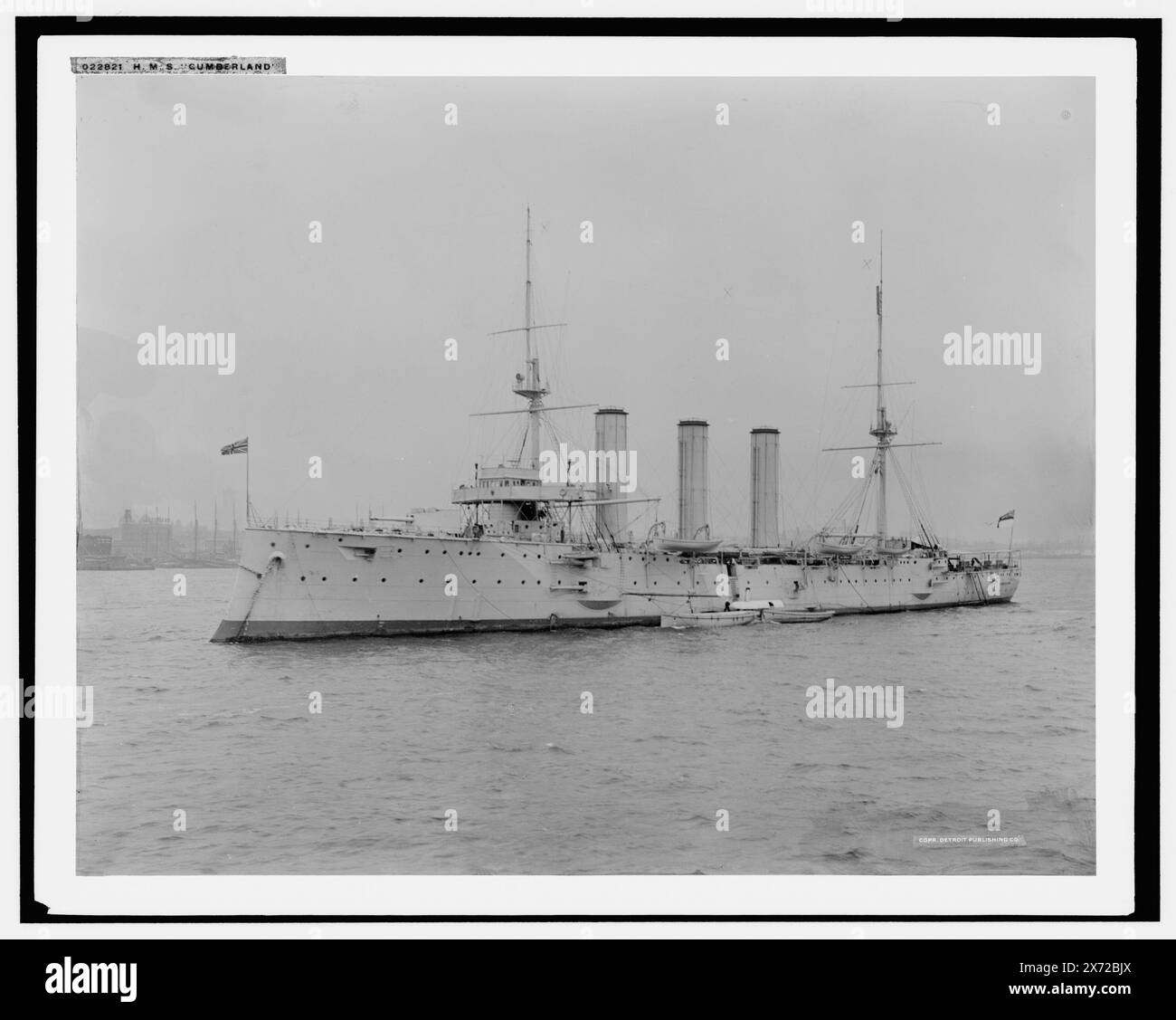 H.M.S. Cumberland, Detroit Publishing Co. no. 022821., Gift; State ...