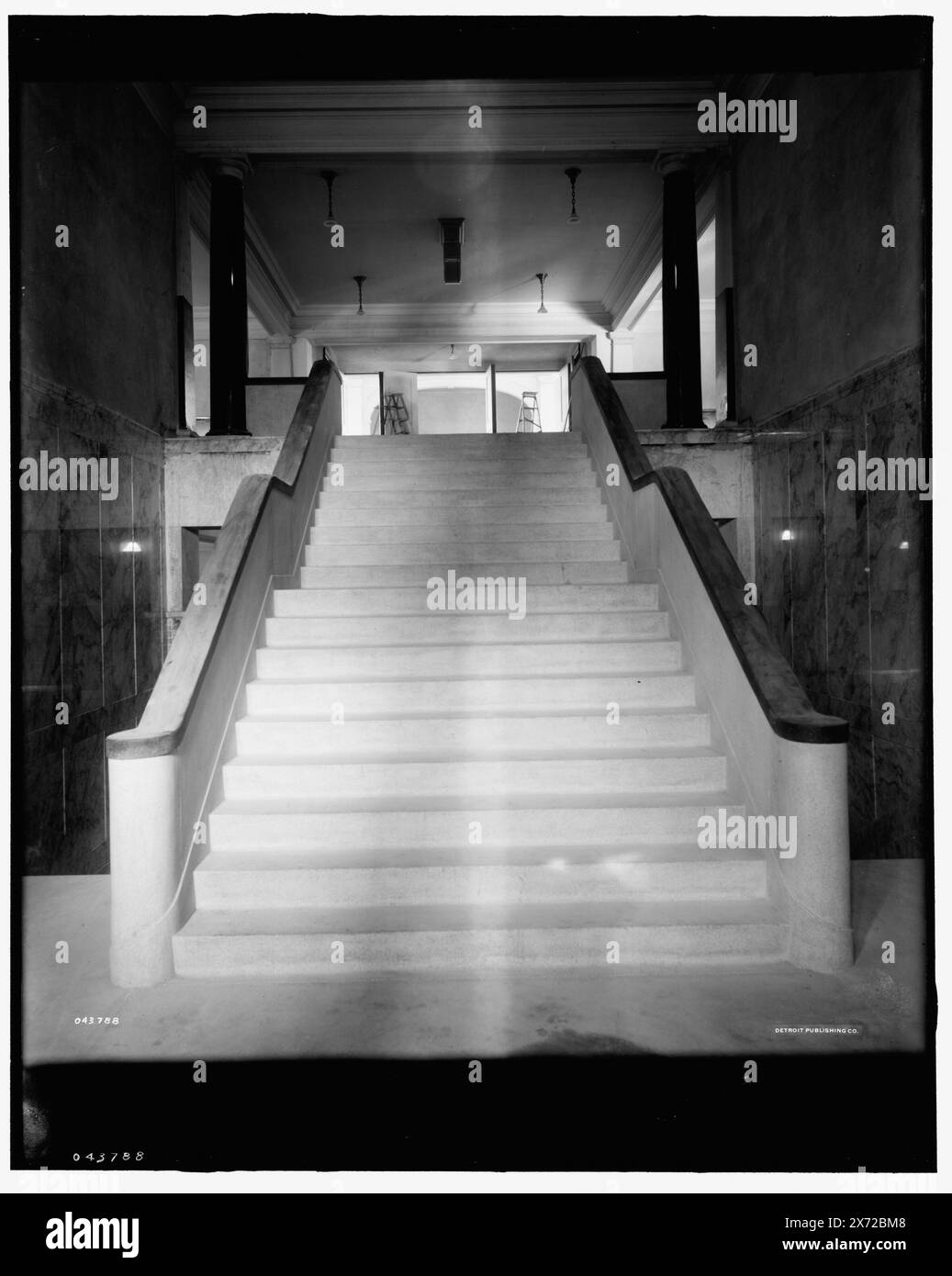 Michigan stairs steps stairway Cut Out Stock Images & Pictures - Alamy