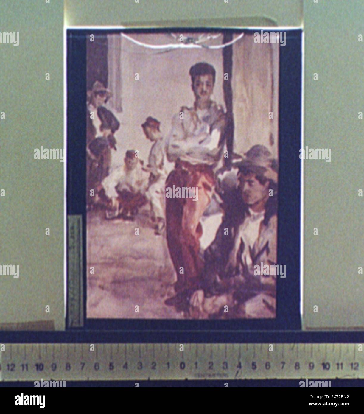 Spanish soldier, Photograph of a painting by J. Singer Sargent ...