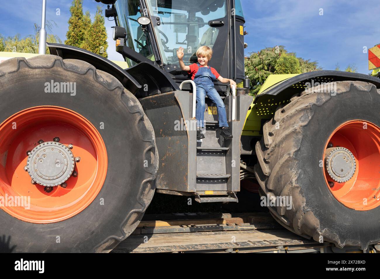 Kid farm work hi-res stock photography and images - Alamy