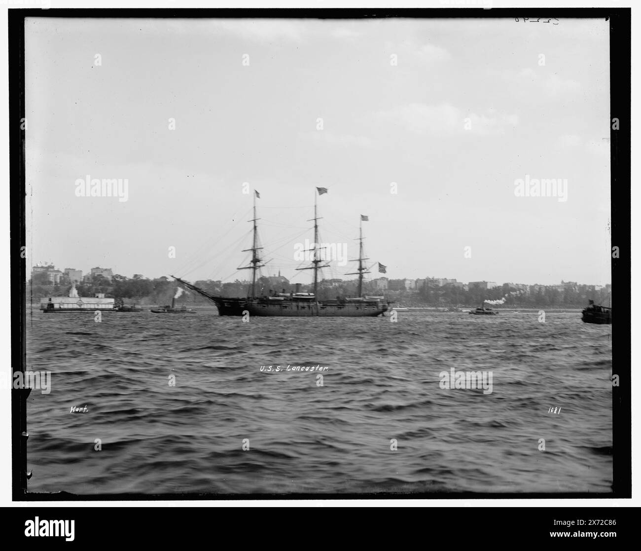 Lancaster gunboat Black and White Stock Photos & Images - Alamy